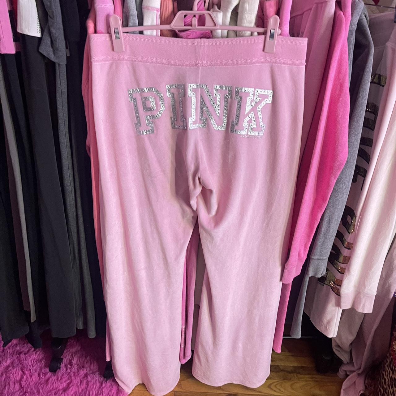 VINTAGE EARLY 2000 VICTORIA’S SECRET PINK BLING BABY... - Depop