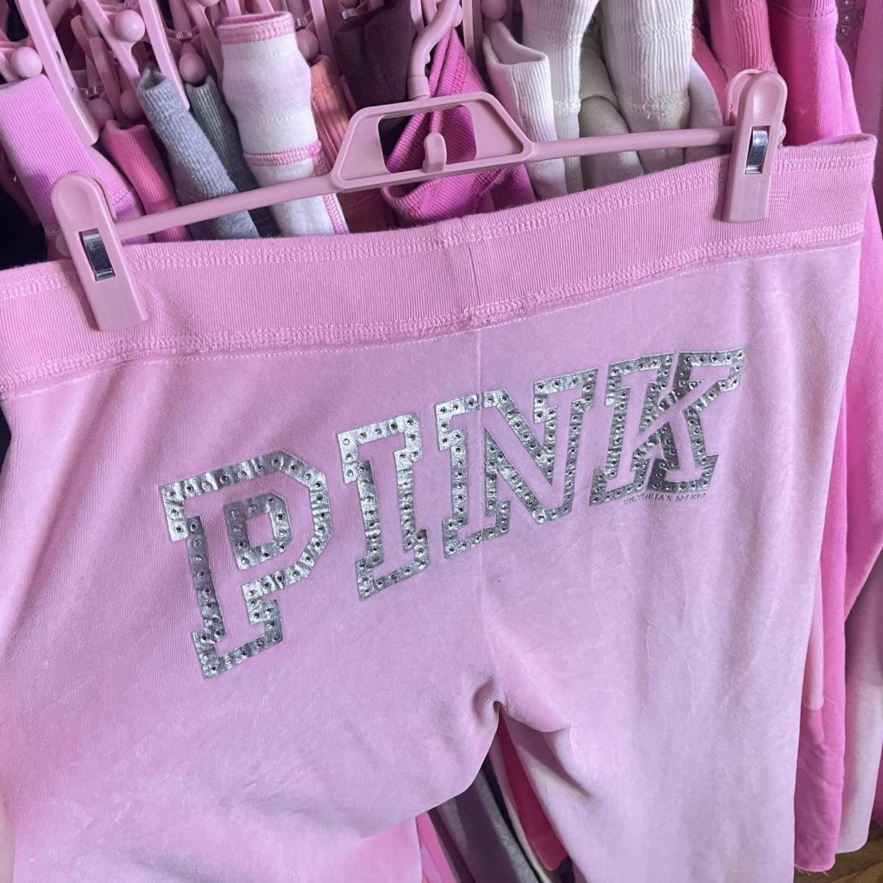 VINTAGE EARLY 2000 VICTORIA’S SECRET PINK BLING BABY... - Depop