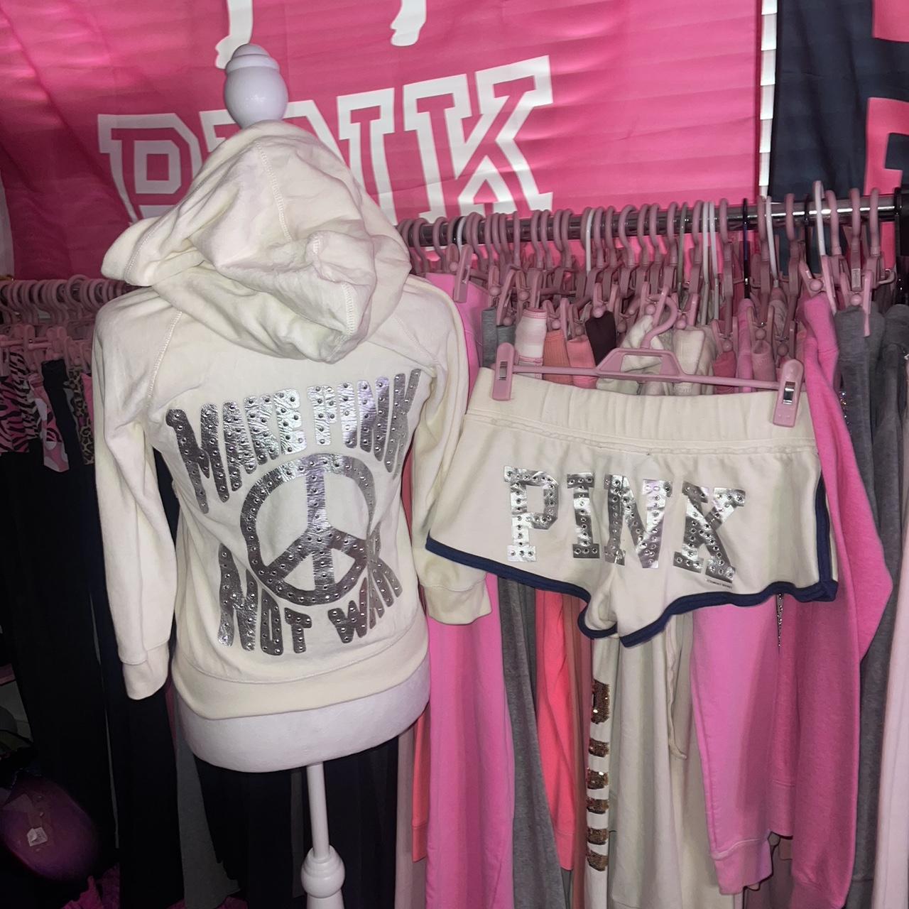 VINTAGE EARLY 2000 VICTORIA’S SECRET PINK BLING... - Depop