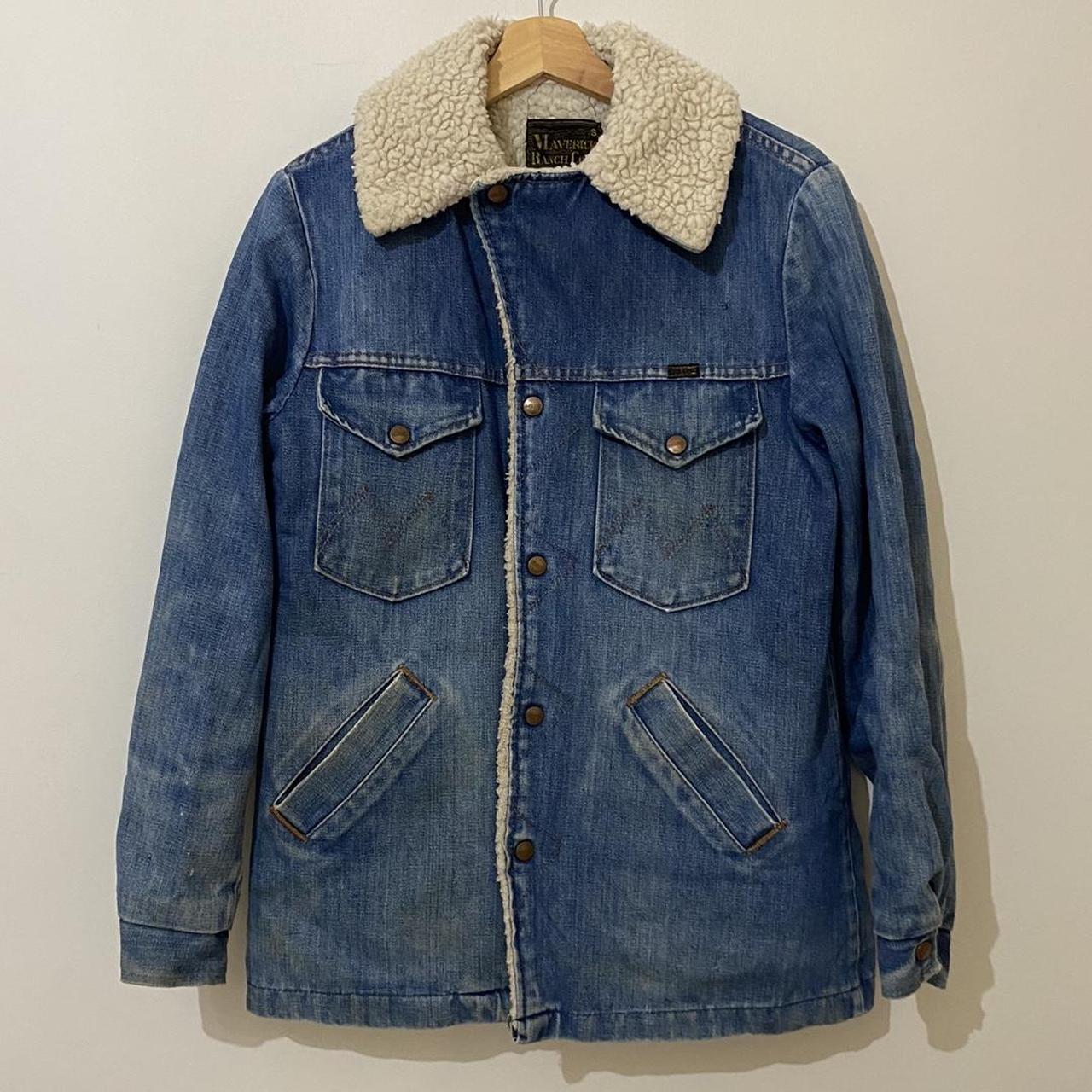 American Vintage Men's Blue Jacket | Depop