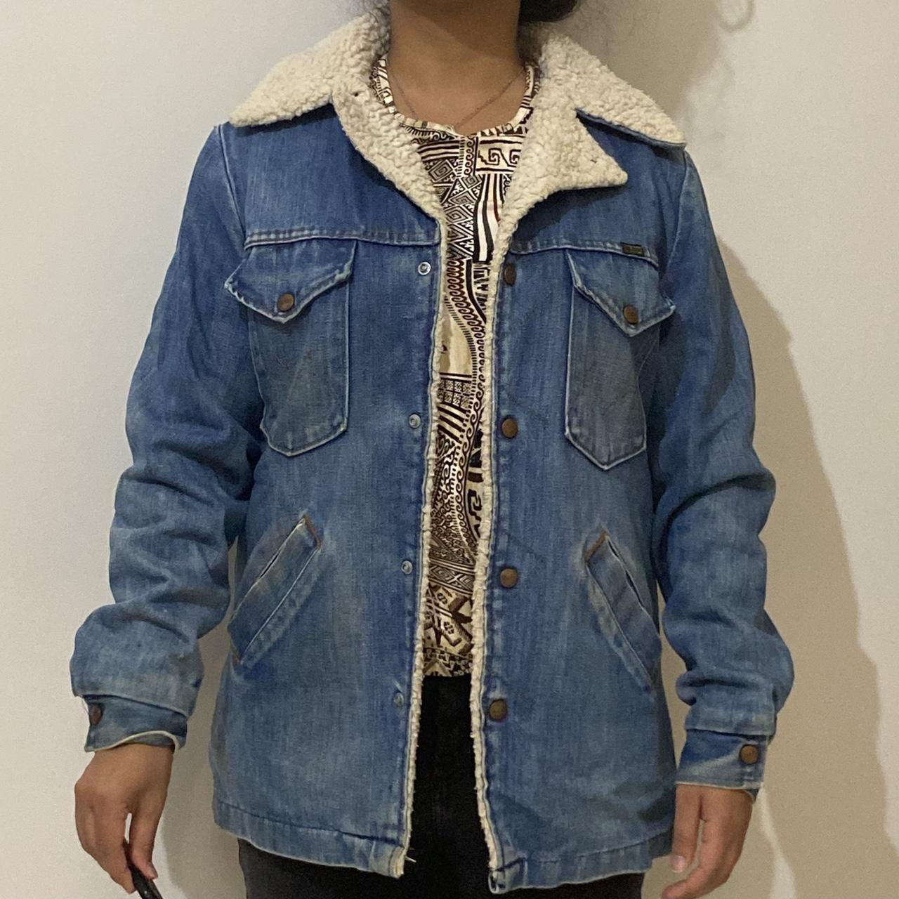 American Vintage Men's Blue Jacket | Depop