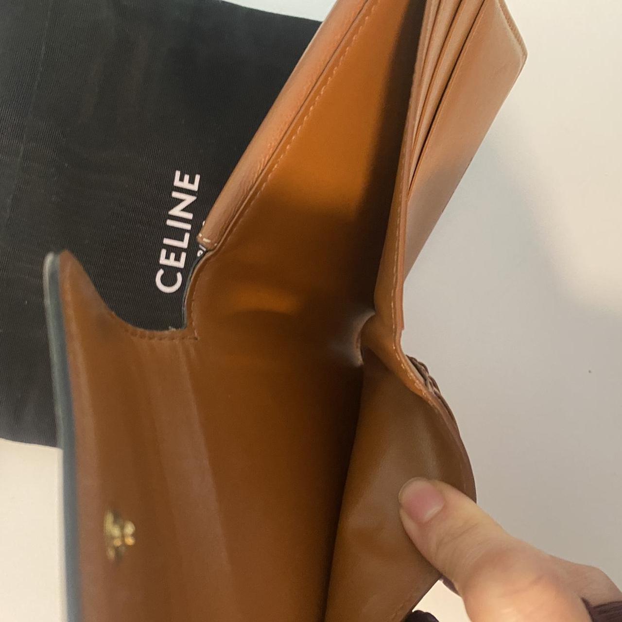 Authentic Celine Origami wallet - rare, discontinued... - Depop