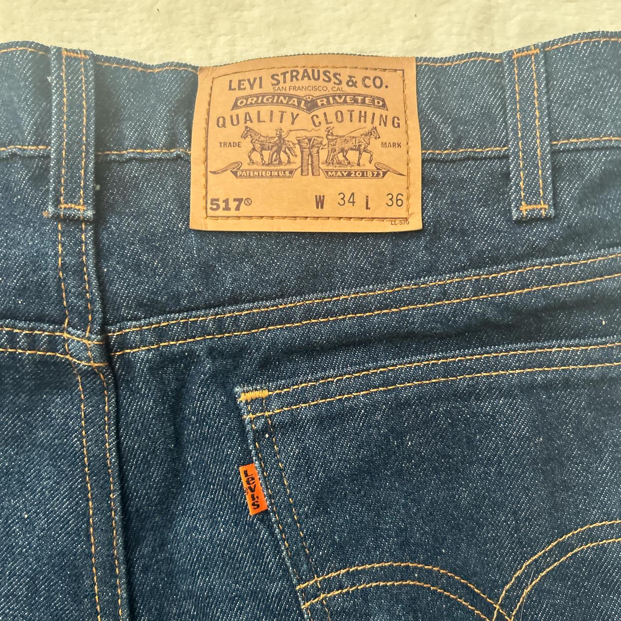 Dope Levi’s orange tabs, no flaws or stains, size... | Depop