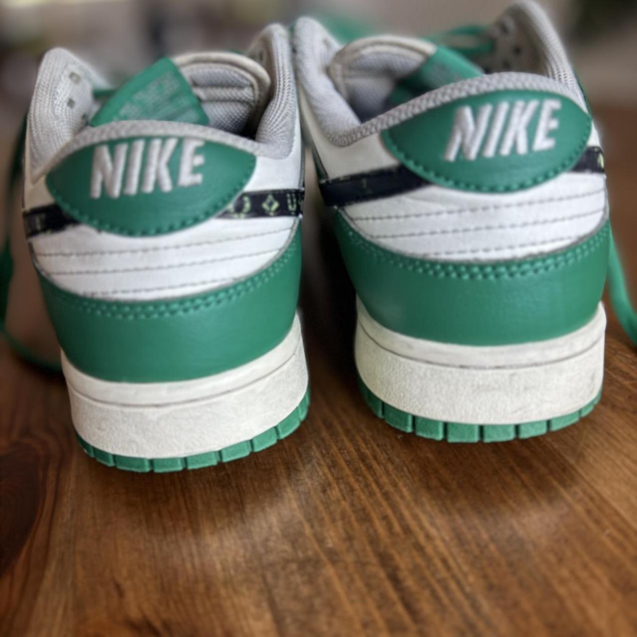 Nike Dunk Low, Lottery Pack, scratch off, Malachite... - Depop