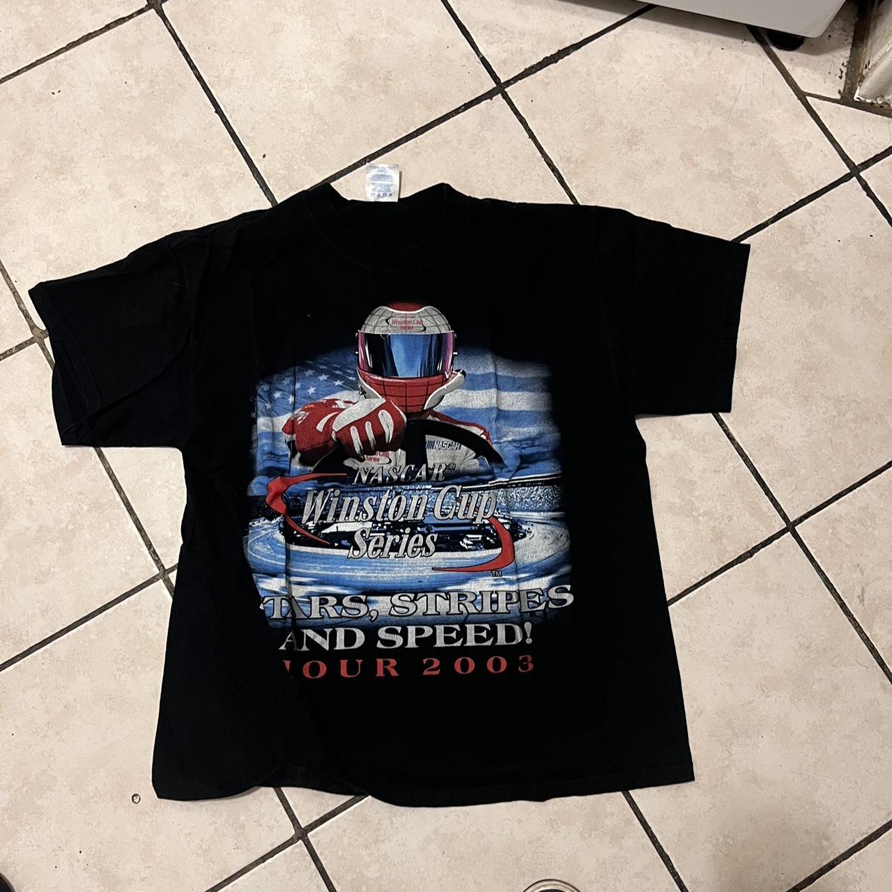 NASCAR wingstop cup 2003 vintage shirt Size large... - Depop