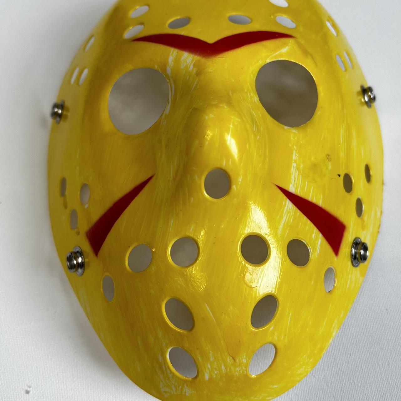 Jason Voorhees yellow mask from Friday the 13th - Depop