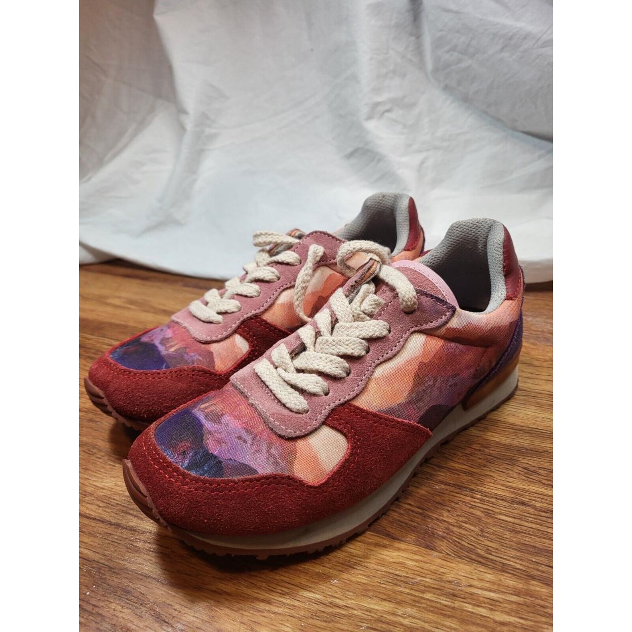 INKKAS Andes Jogger Sz 5 Women’s Suede Textile... - Depop