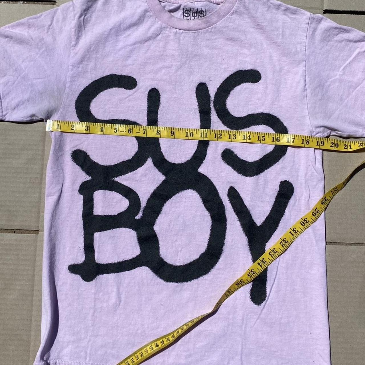 Sus boys tee Has some small ink stains And a pin hole - Depop