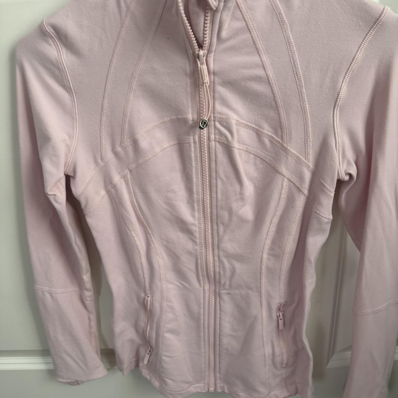 Milkshake pink define jacket. Super cute and in... - Depop