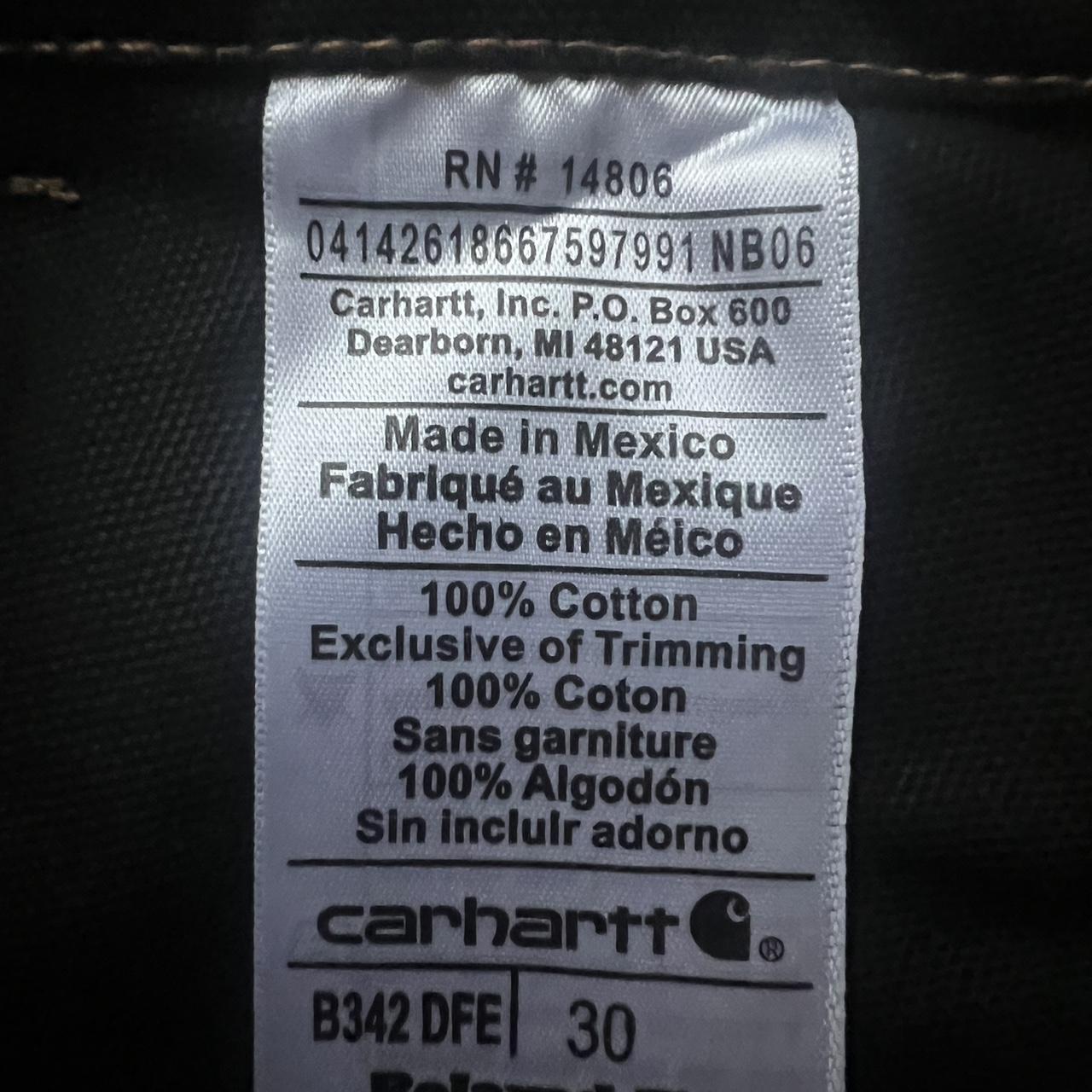 Carhartt Black short Reworked Vintage Carhartt... - Depop