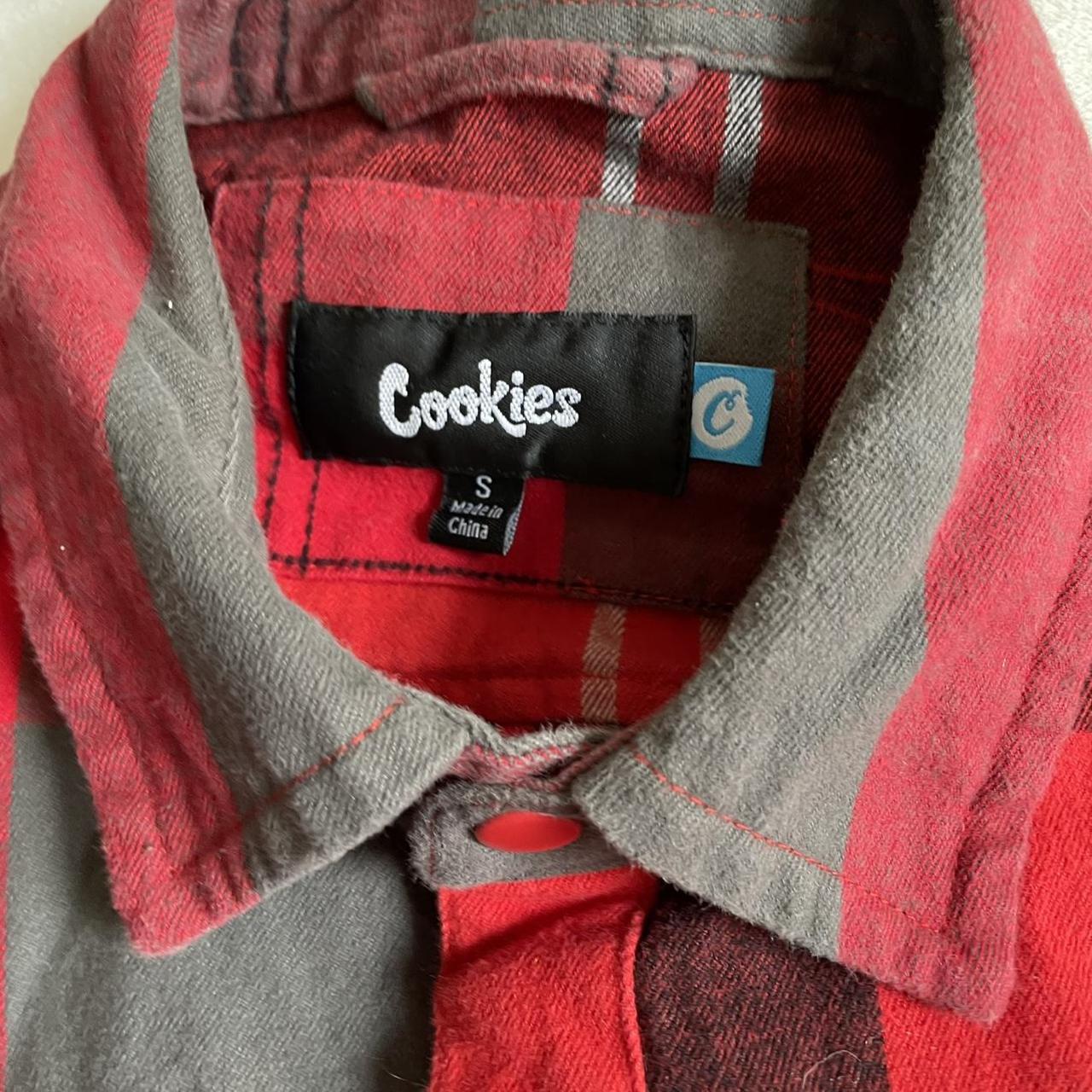 Limited Edition Cookies x Corteiz Red & Grey Y2K... | Depop