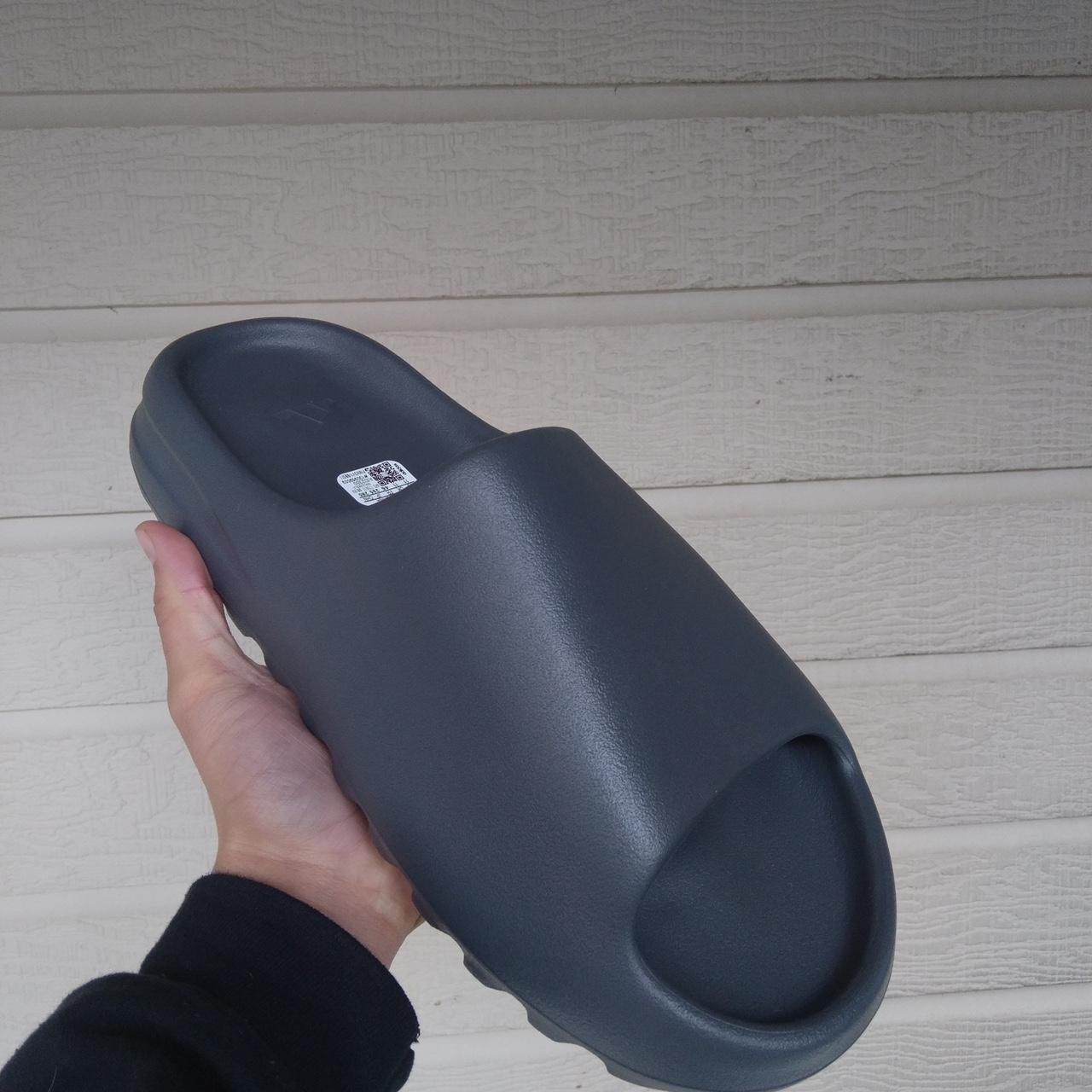 Slate Grey Yeezy Slide Size 11 Men’s BRAND NEW $120 - Depop