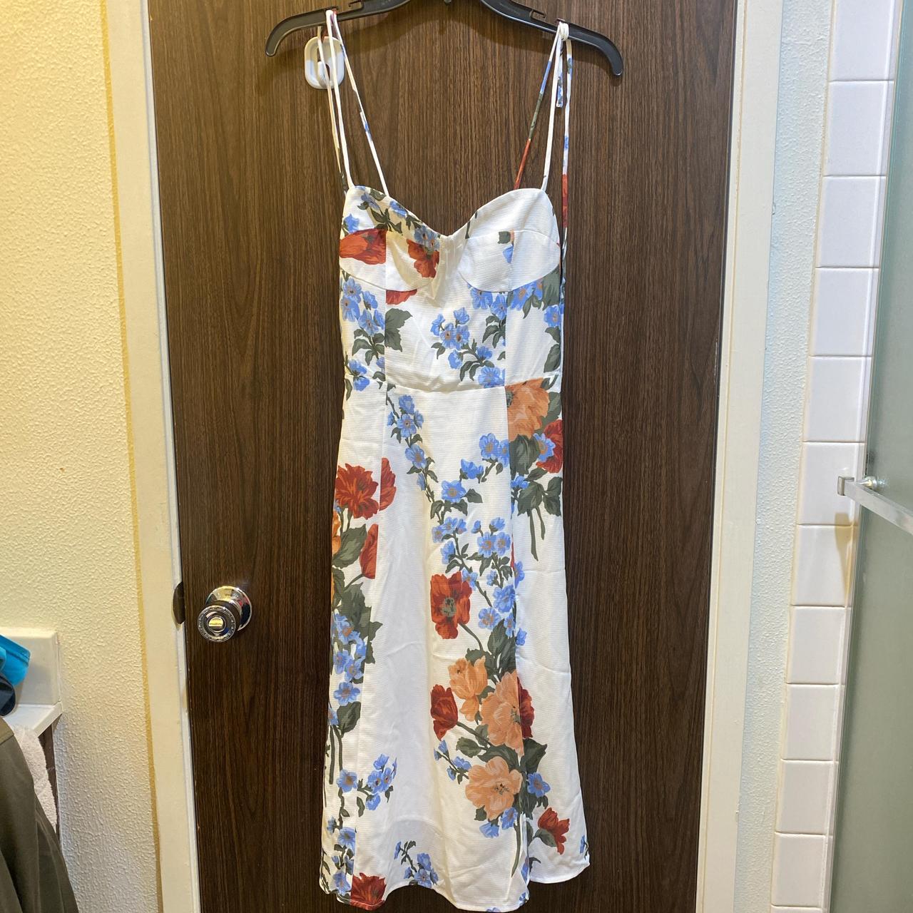 Floral Dress - Depop