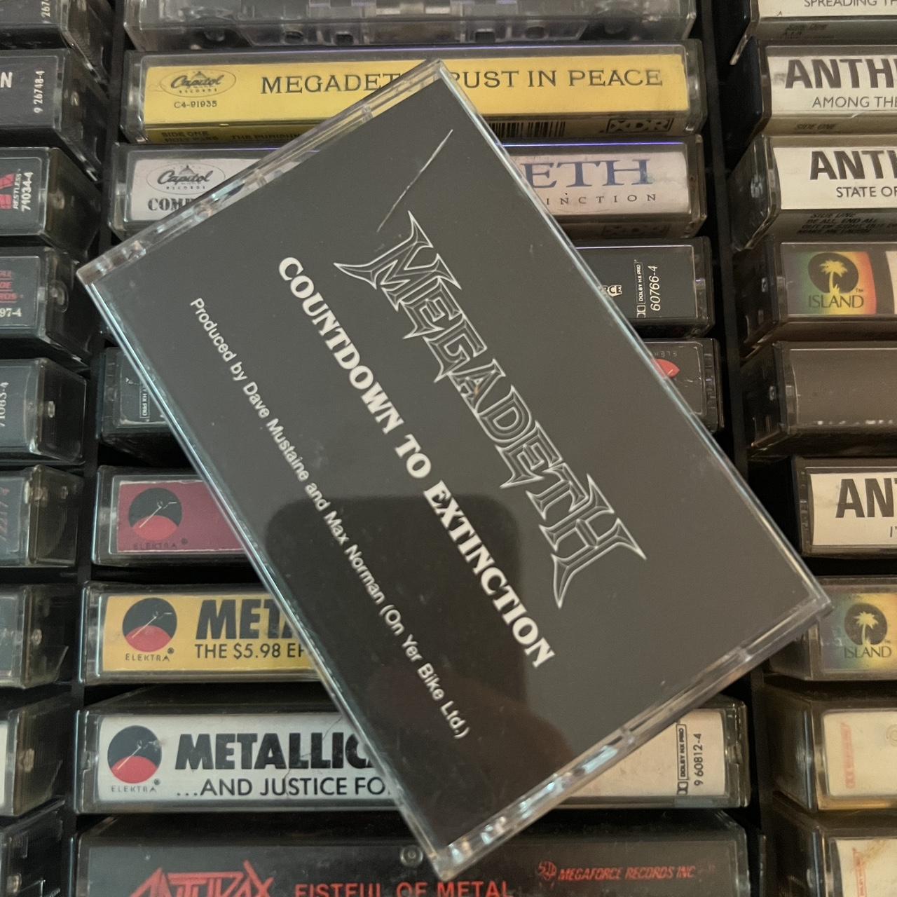 Megadeath Countdown to Extinction promo cassette... | Depop