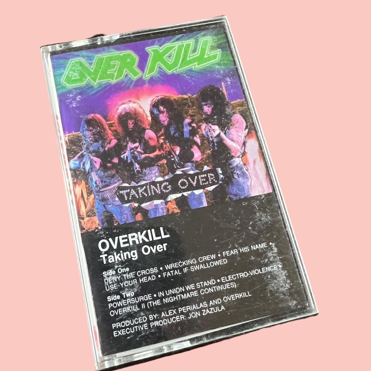 Overkill Taking Over cassette tape #thrashmetal... - Depop