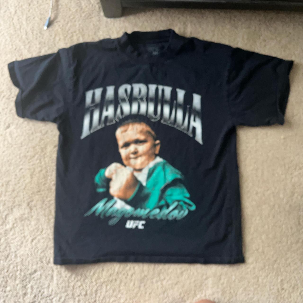 Hasbula UFC black and green shirt from pacsun - Depop