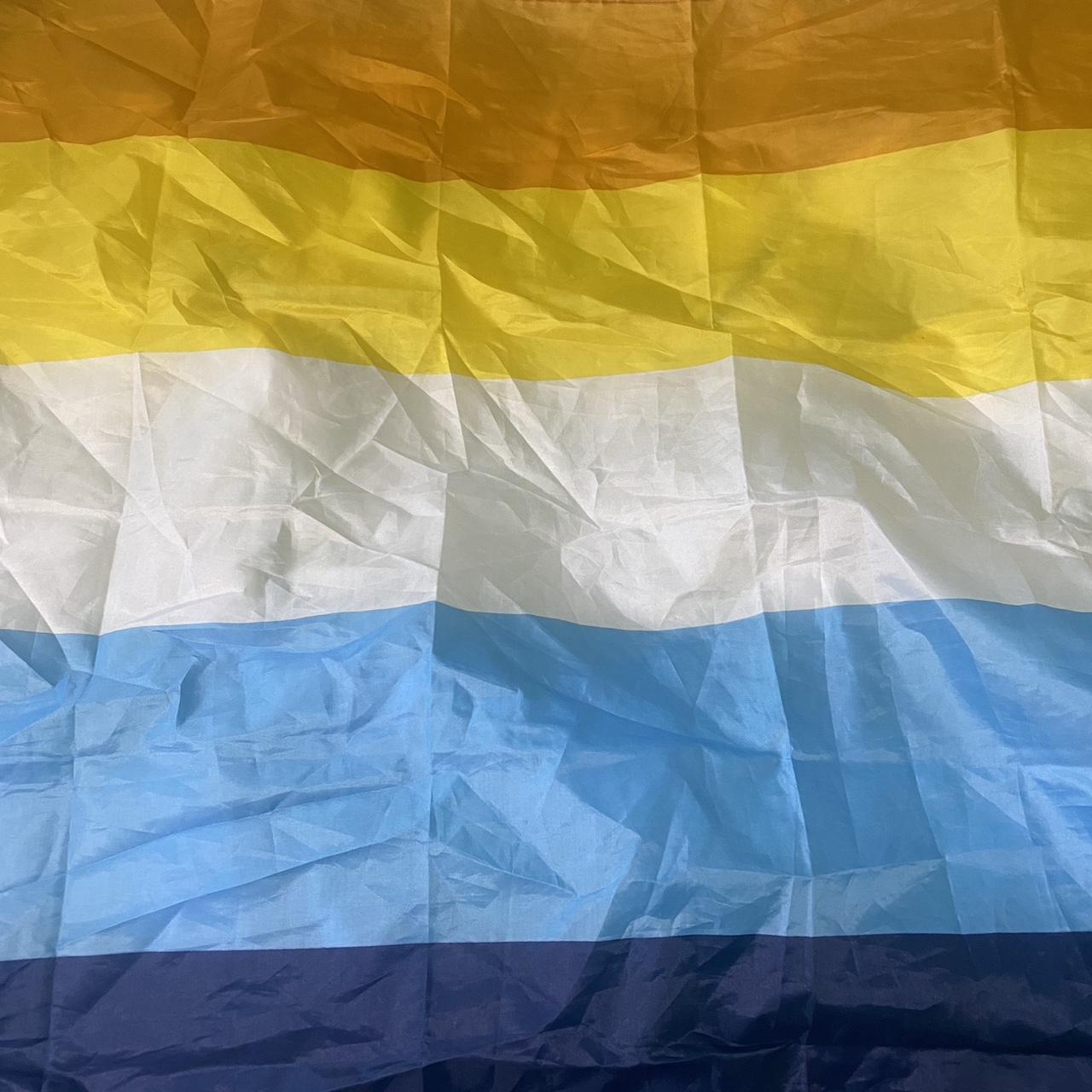 Aroace flag, made from lightweight polyester #pride... | Depop