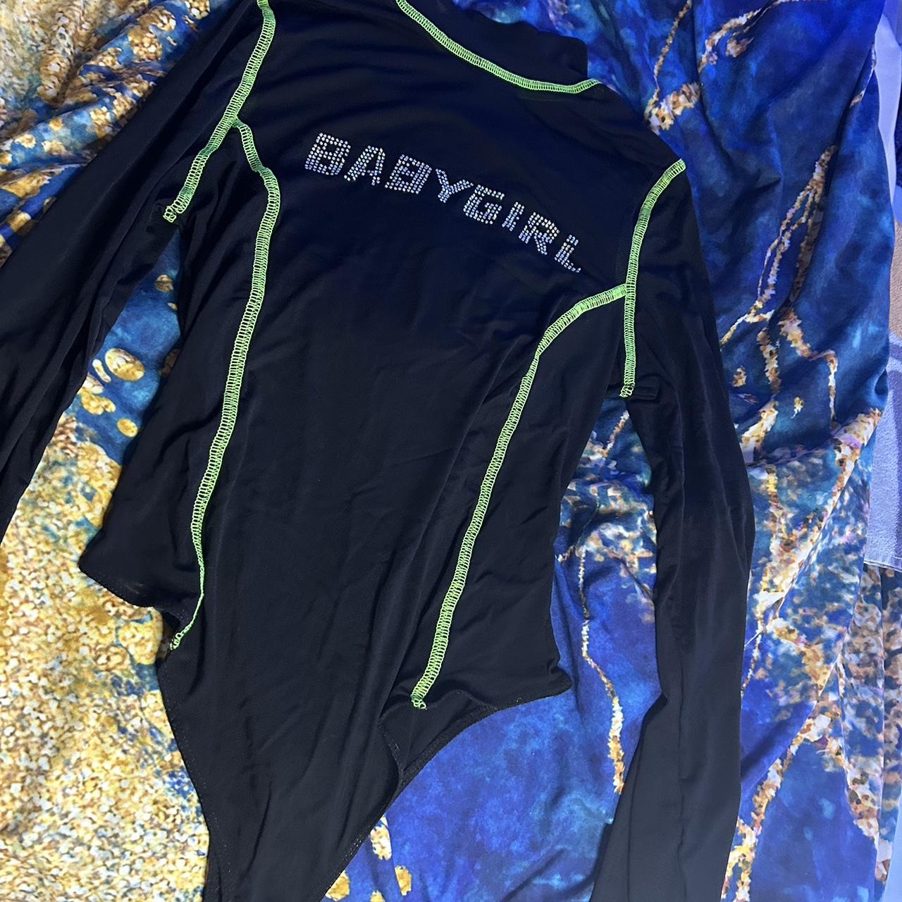 Mesh Rave bodysuit - Depop