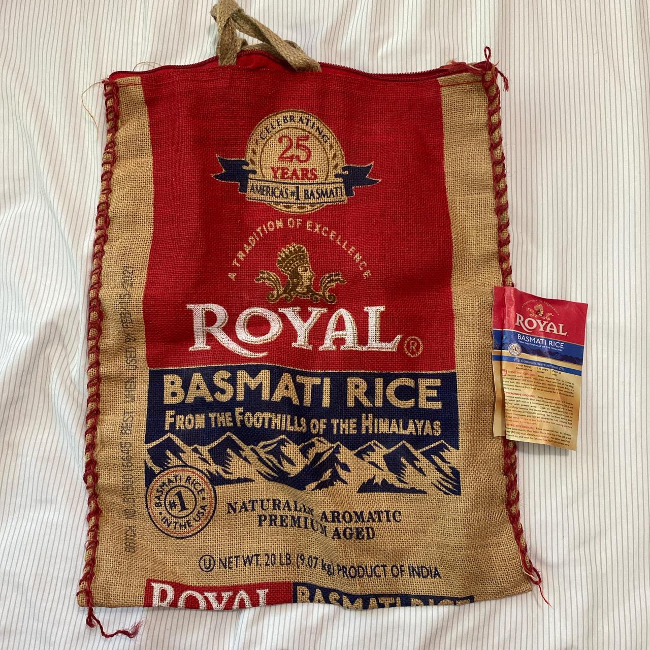 Royal Basmati rice bag/purse Will accept reasonable... - Depop
