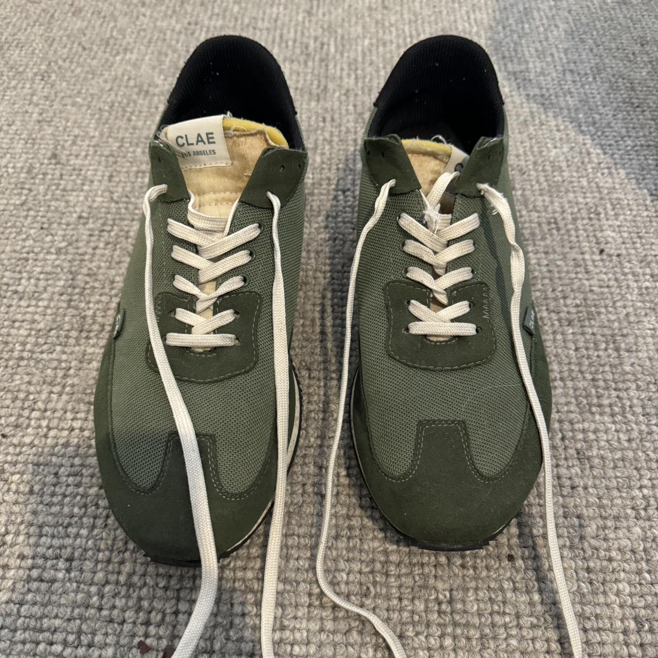 Green Clae sneakers - Depop