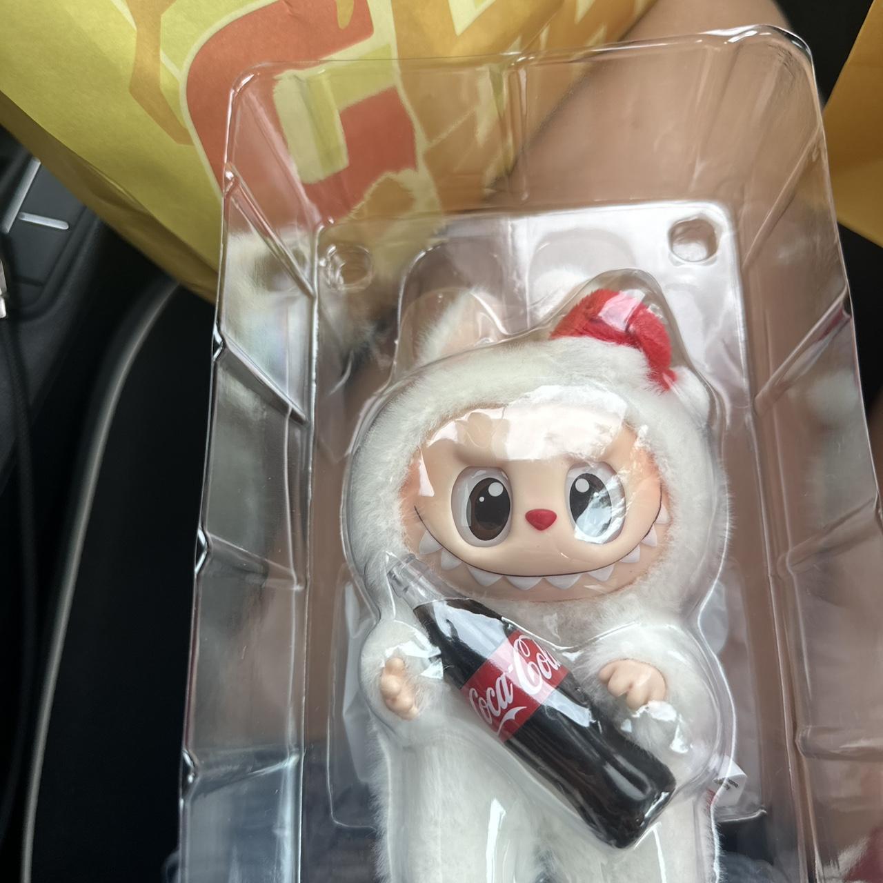 Coke labubu comes with box :) | Depop
