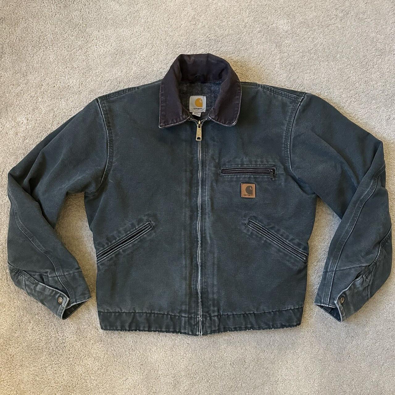 Carhartt J97 MOS Detroit Jacket Vintage Mens Small... - Depop