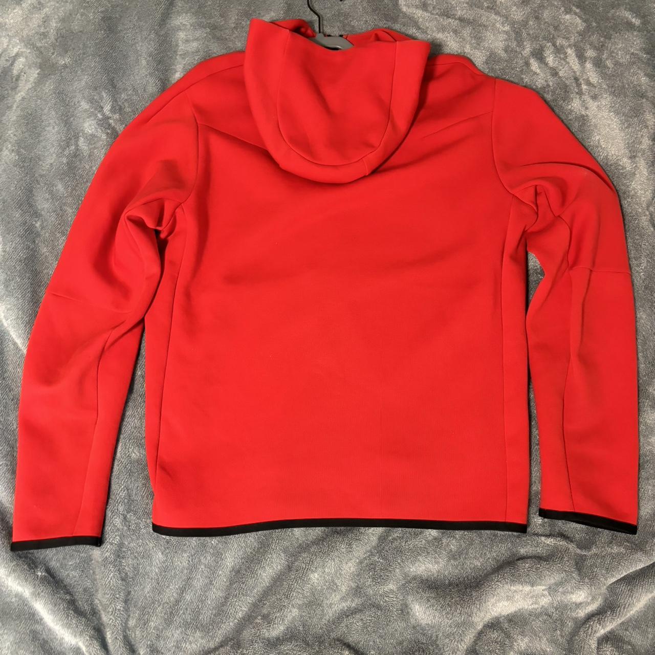 Medium red nike tech in pretty good condition. Well... - Depop
