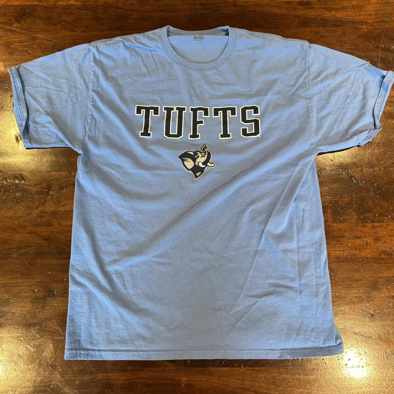TUFTS University light blue t-shirt BRAND NEW Size... - Depop