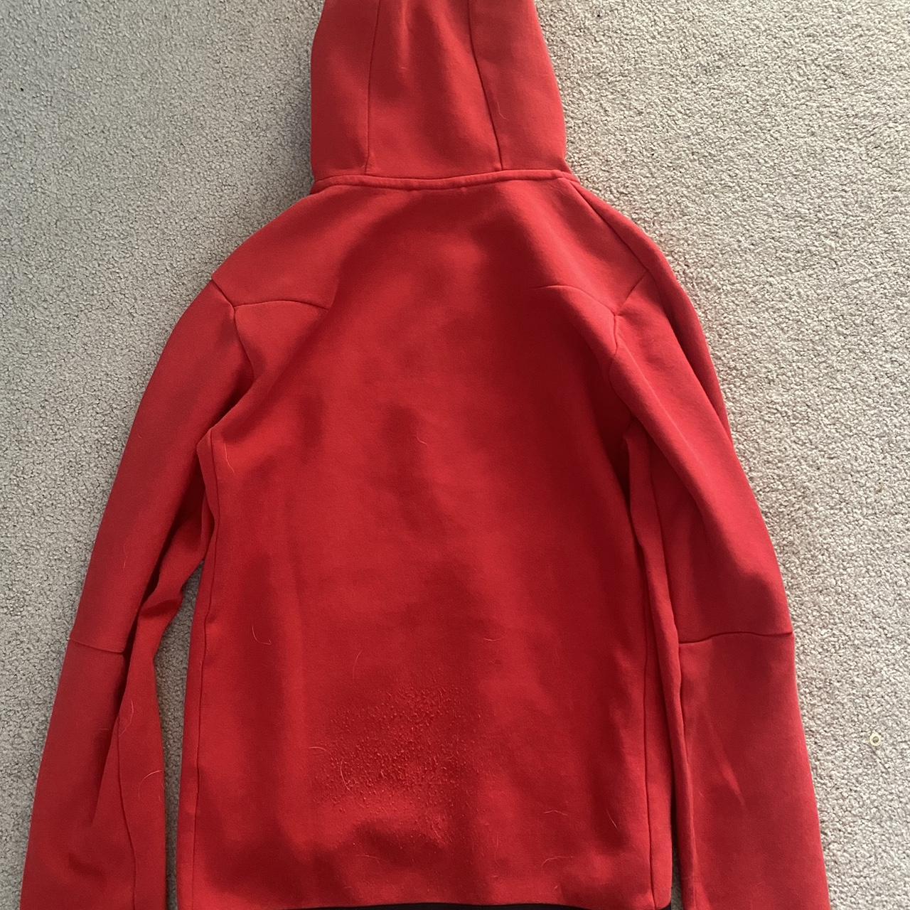 Red Nike tech Small men’s Good condition - Depop