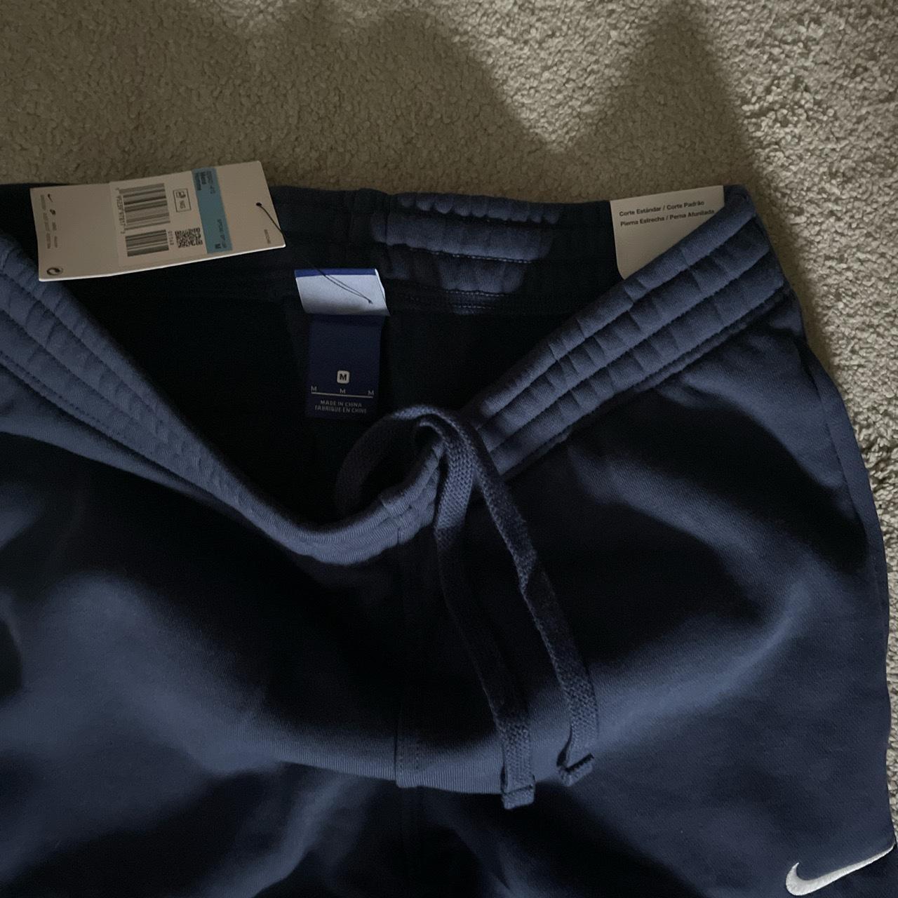 Navy blue Nike fleece trackies size medium Brand... - Depop