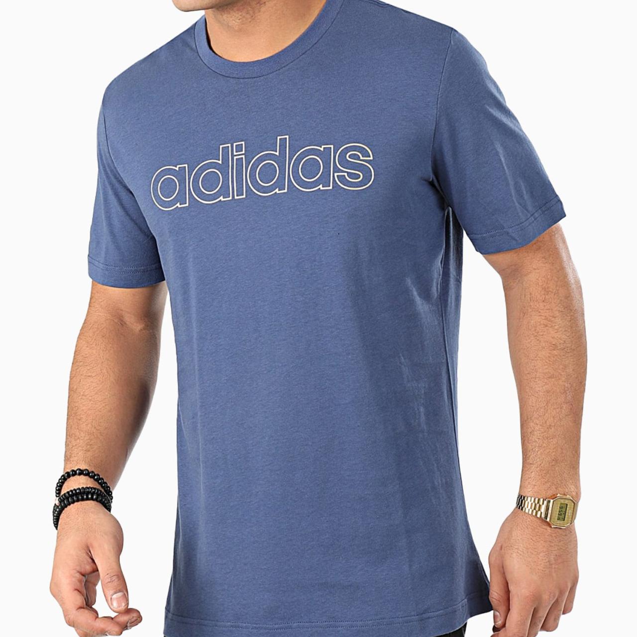 adidas Men's Essentials Crew Neck T Shirt A... - Depop
