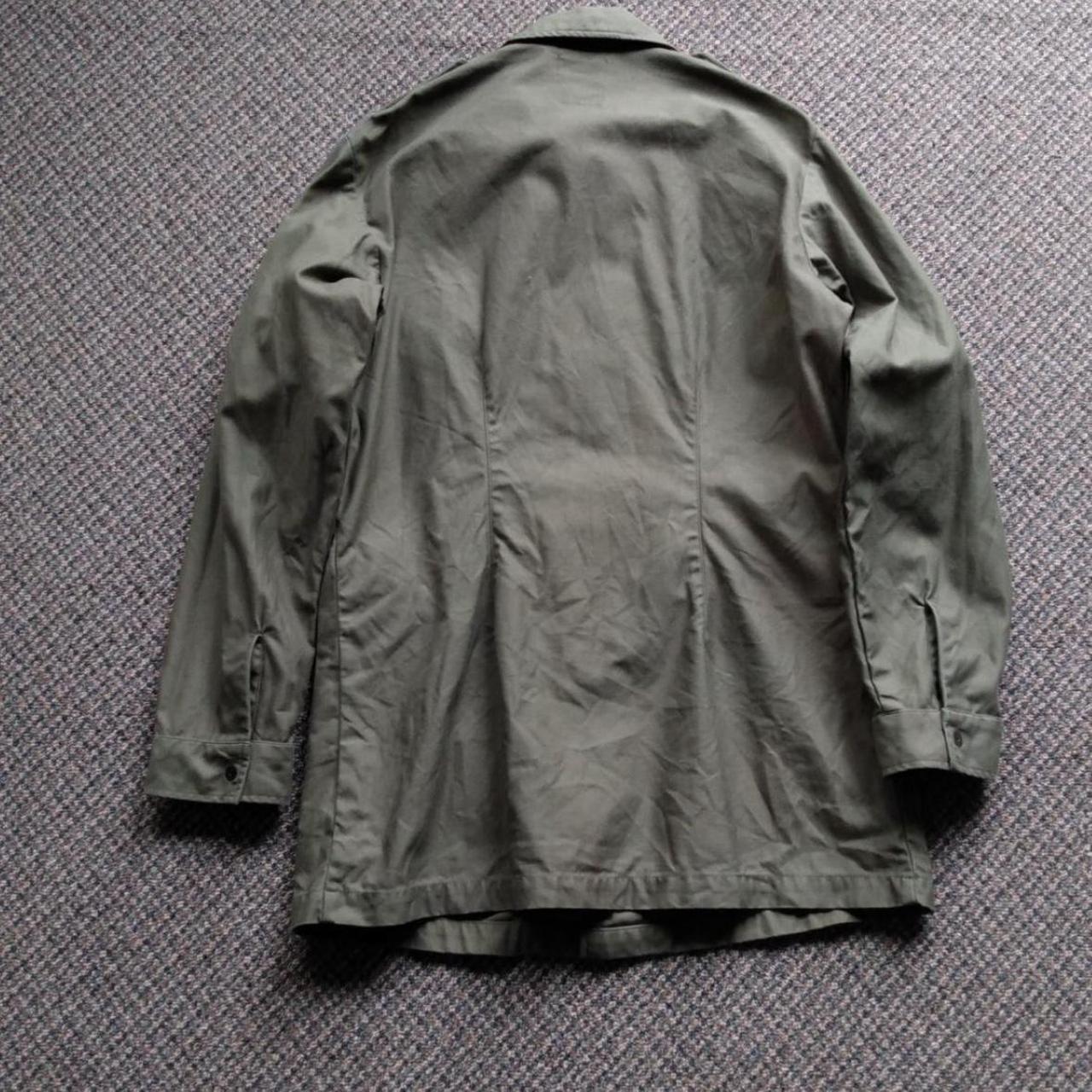 Vintage dutch military field jacket kl h. v.... - Depop