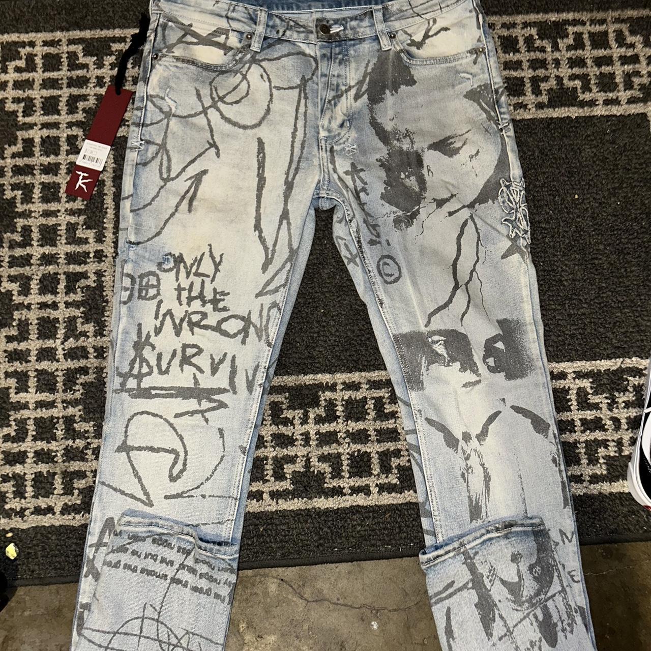 Ksubi X Trippie Redd Size 32 jeans Brand new with... - Depop