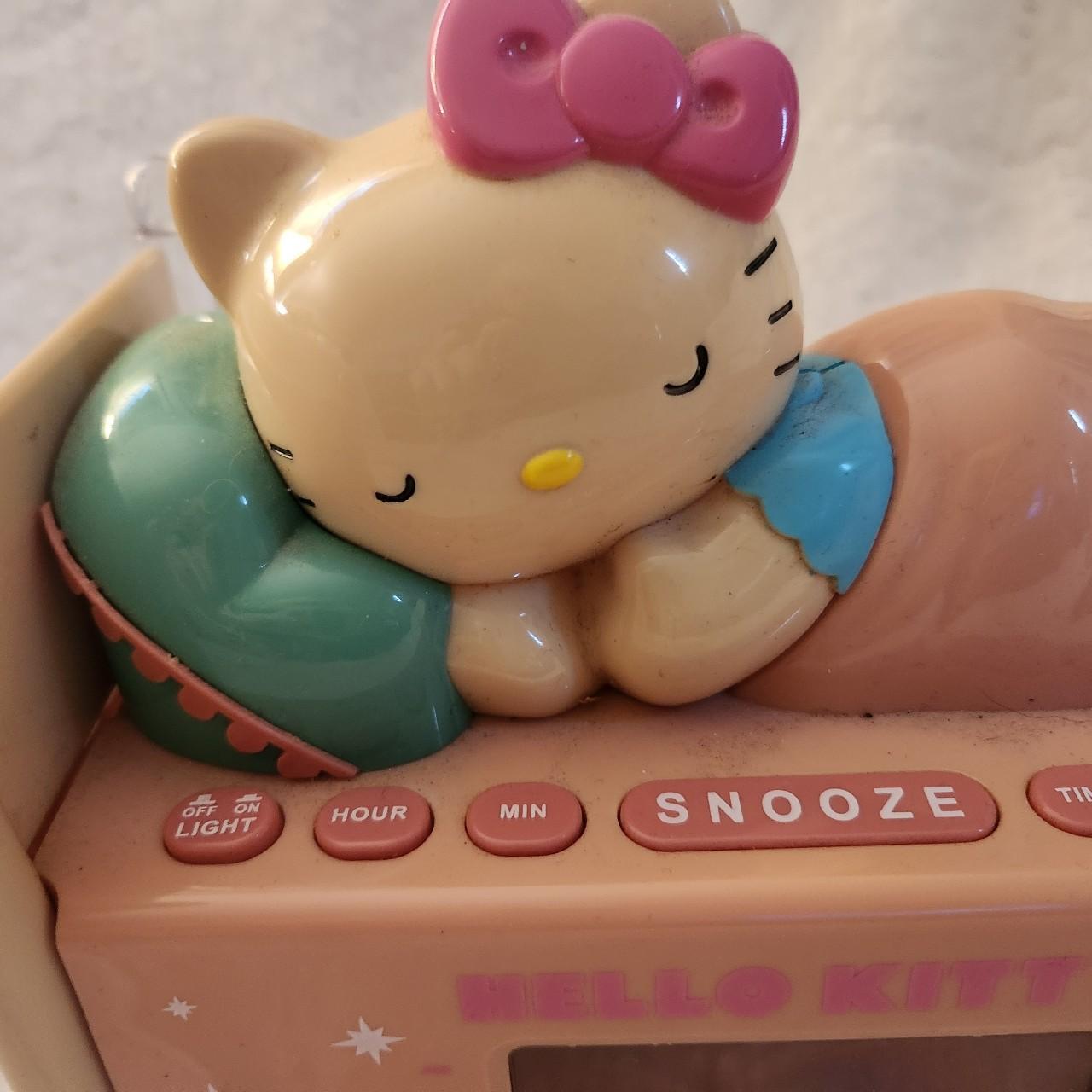 Hello Kitty sleepy bed alarm clock / radio /... - Depop