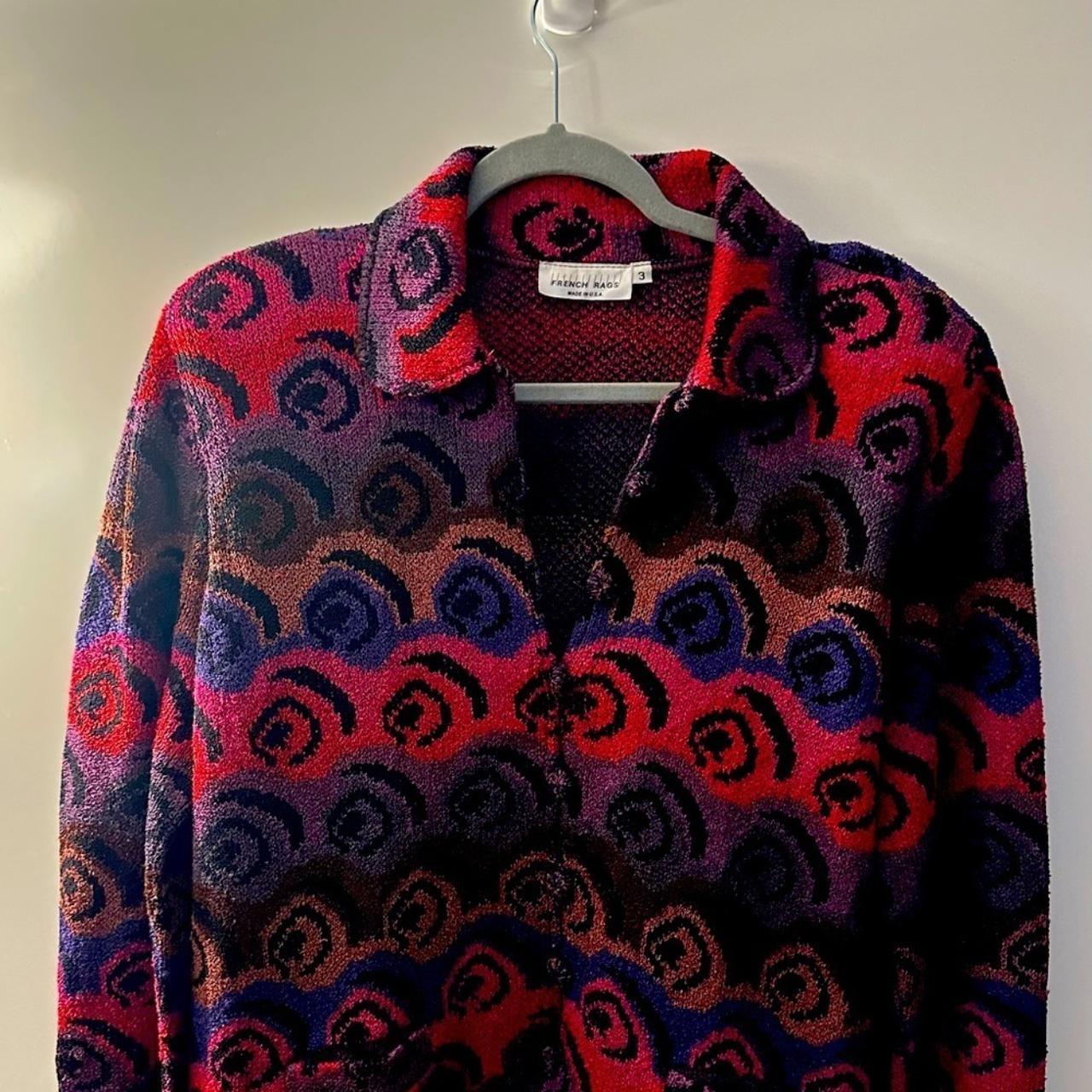 Vintage, French rags sweater, size XL French Rags... - Depop