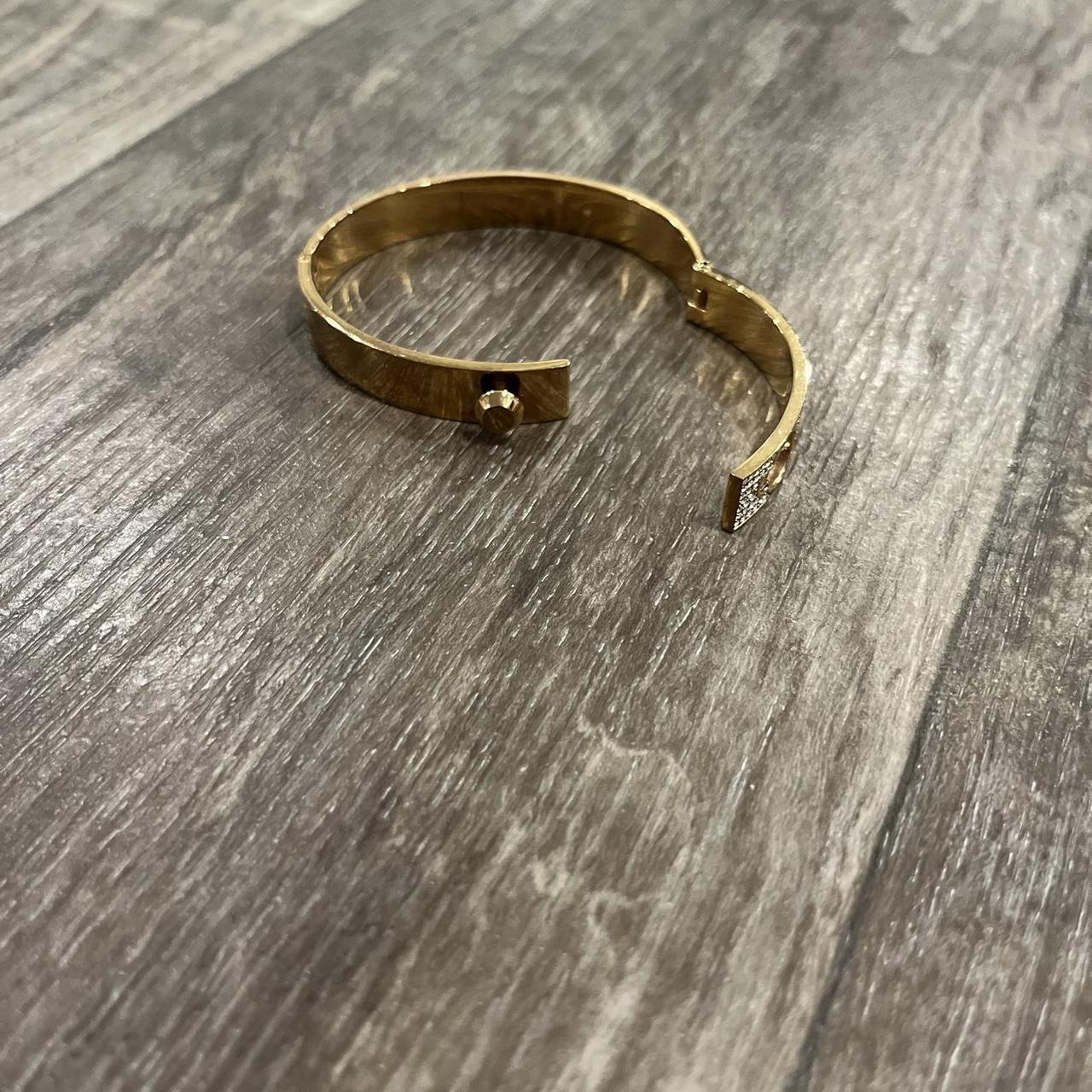 Michael Kors gold bangle bracelet - Depop