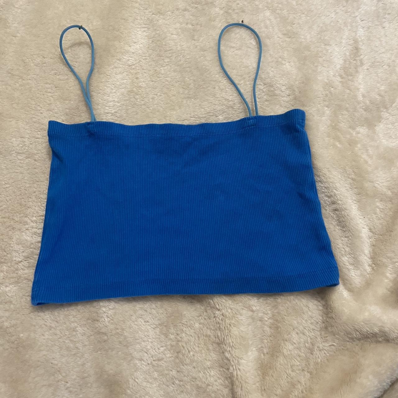 Zara Spaghetti String Shirt Size Medium - Depop