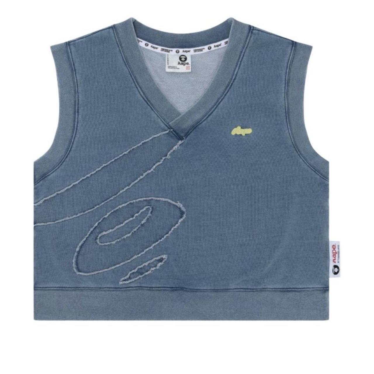 aape by bathing ape top. NEVER WORN. - Depop