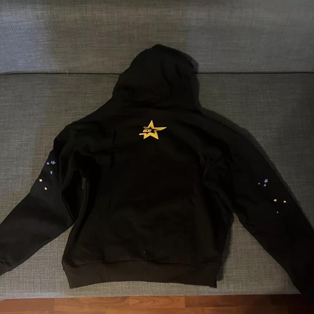 Spider P*NK Hoodie Authentic Black Medium #authentic... - Depop