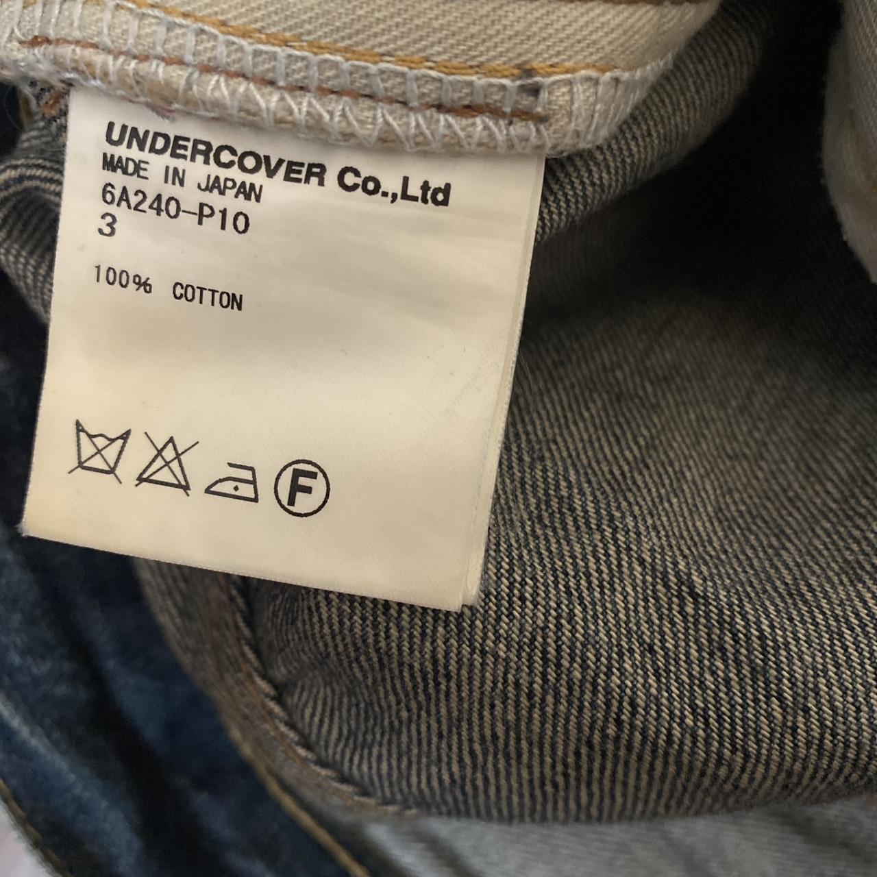 Undercover bug denim size 3 - Depop