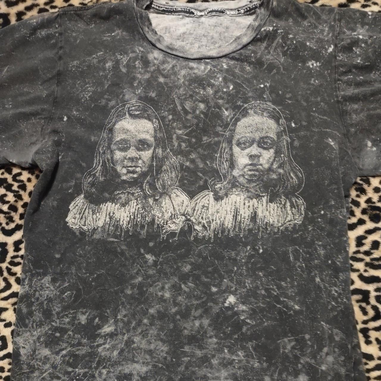 REDRUM/ Creepy twins, The Shining T-shirt... - Depop