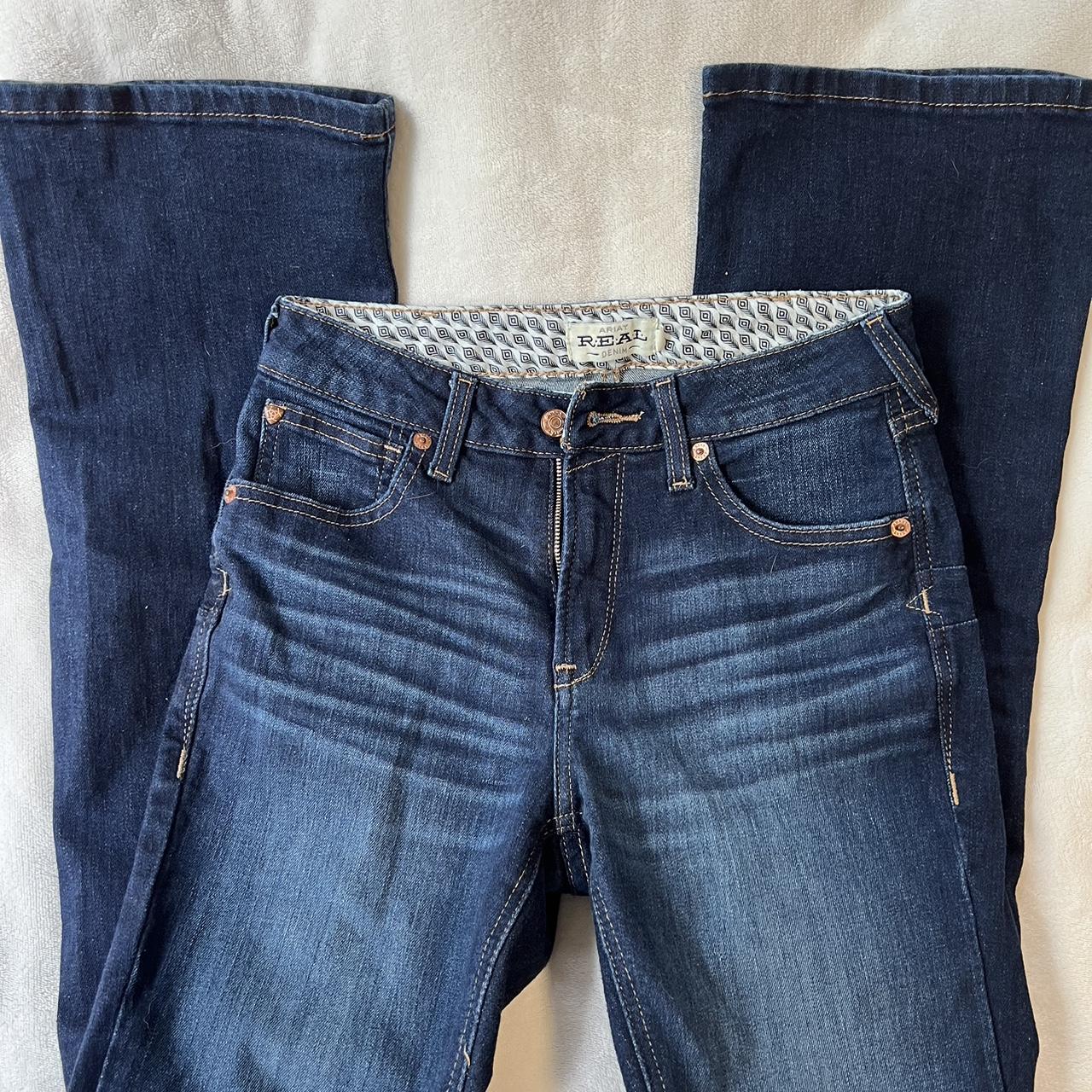 Real Ariat Denim bootcut jeans Size 28, fit like 28 - Depop
