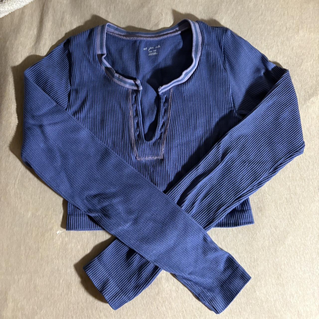 URBAN OUTFITTERS OUT FROM UNDER RIBBED LONG SLEEVE... | Depop
