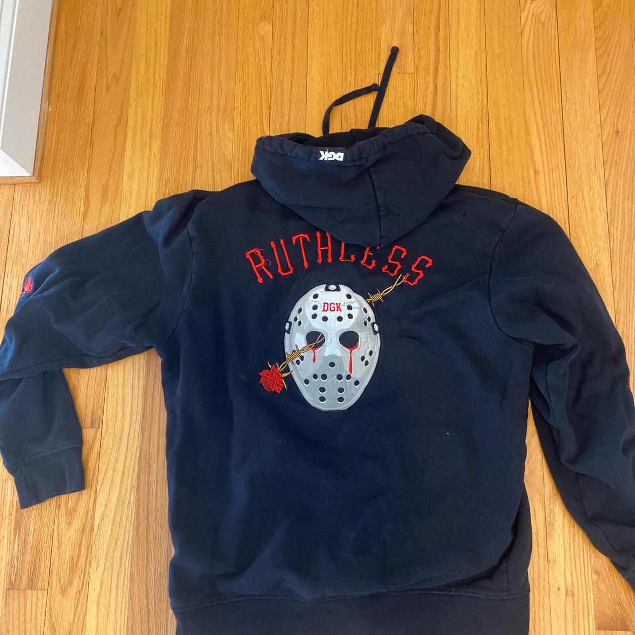 DGK hoodie hockey mask - Depop