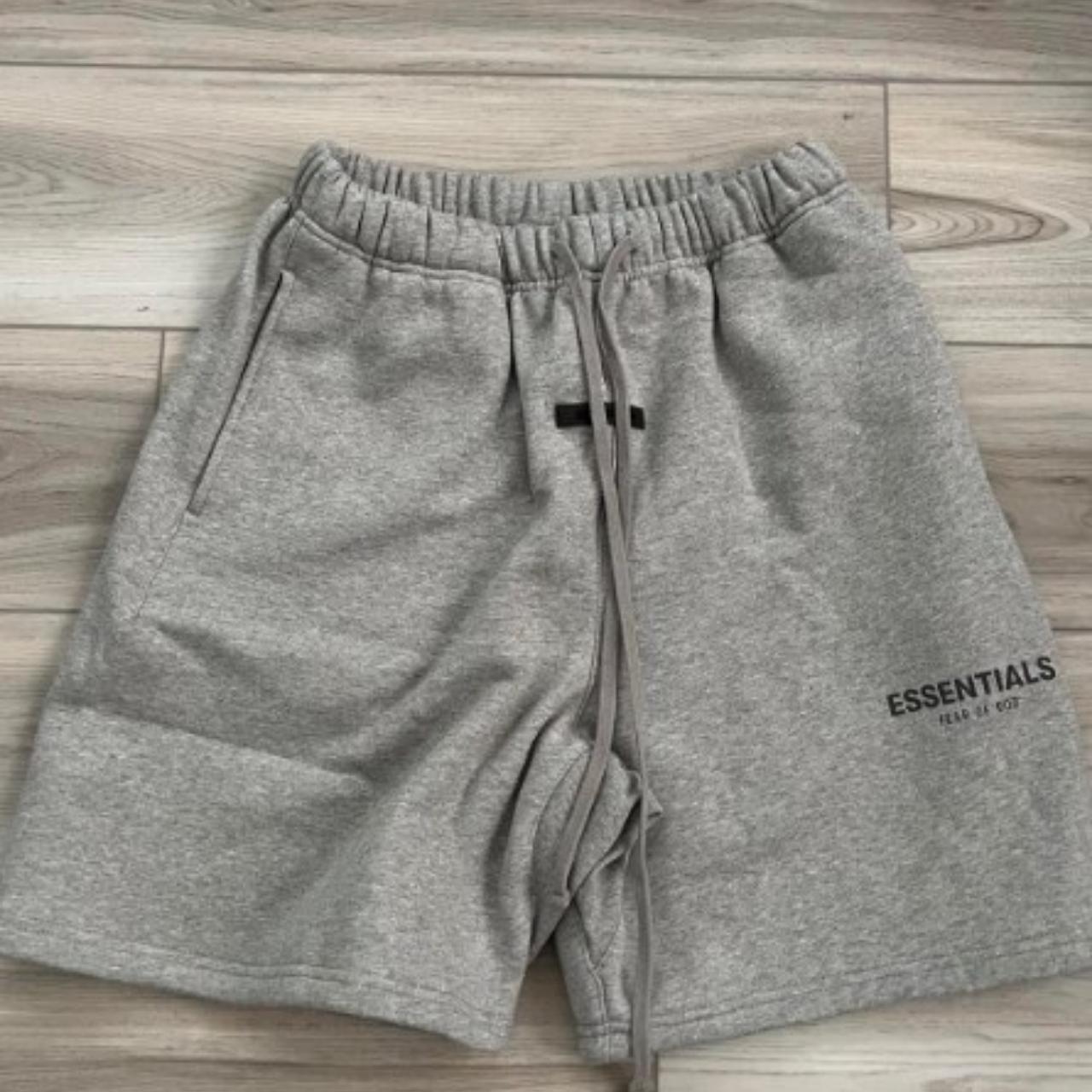 Essentials Fear Of God FOG Sweat Shorts 🩳 Size XL - Depop