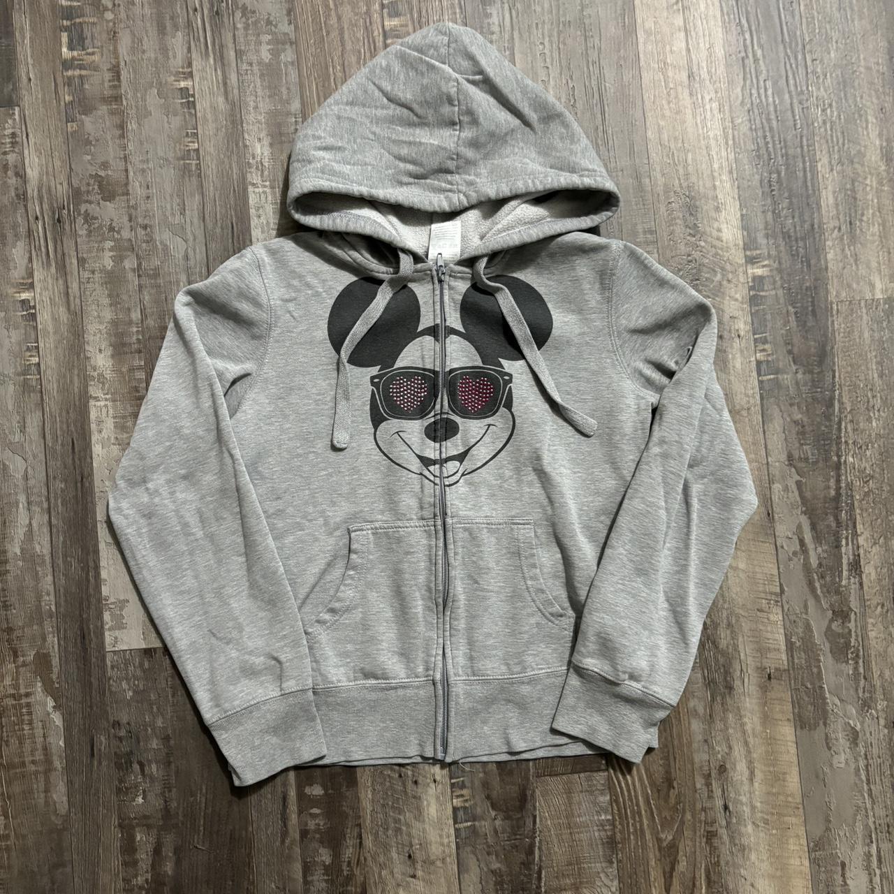 womens y2k 90s disney zip up - Depop