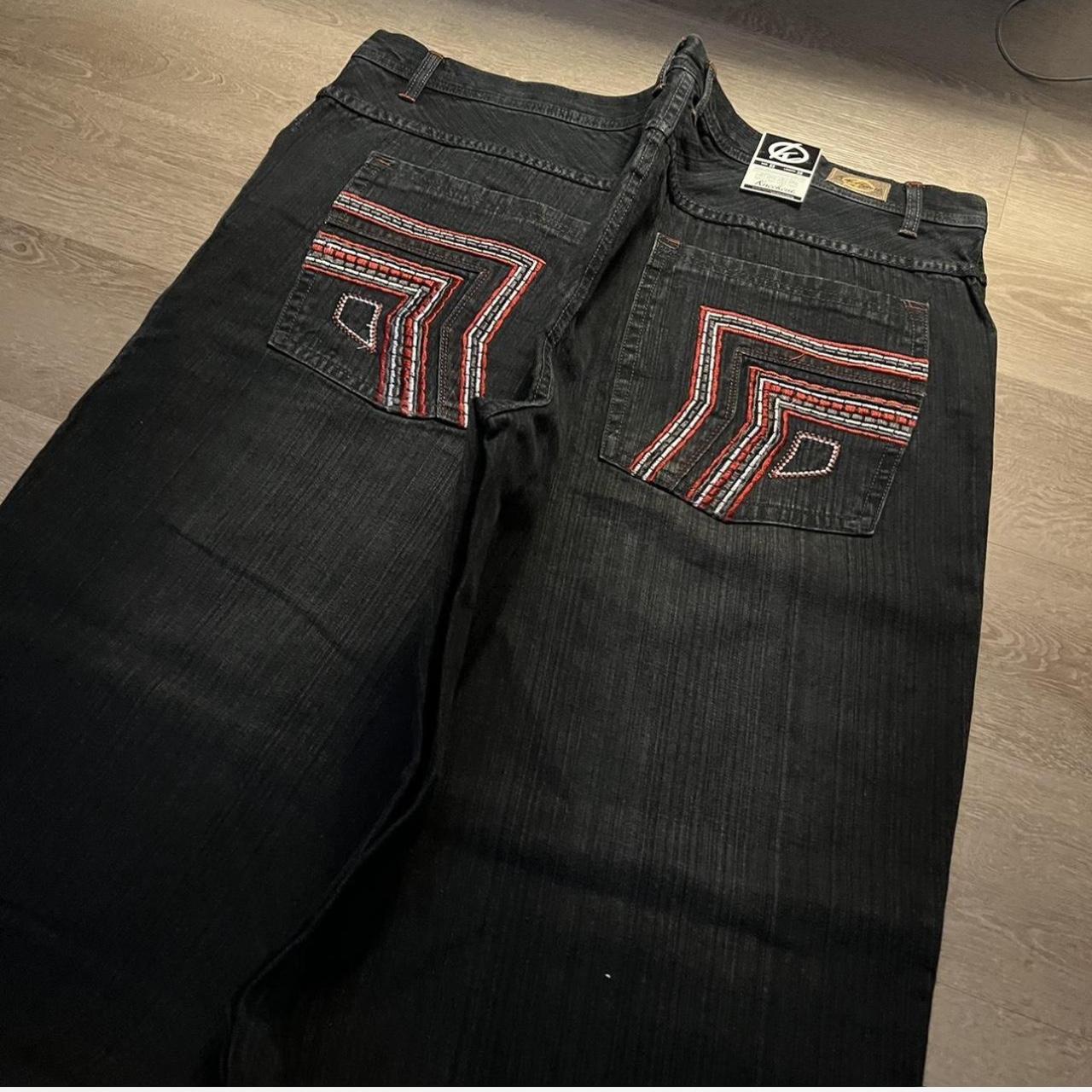 Vintage Southpole Style Knockout Jeans Wide Leg... - Depop