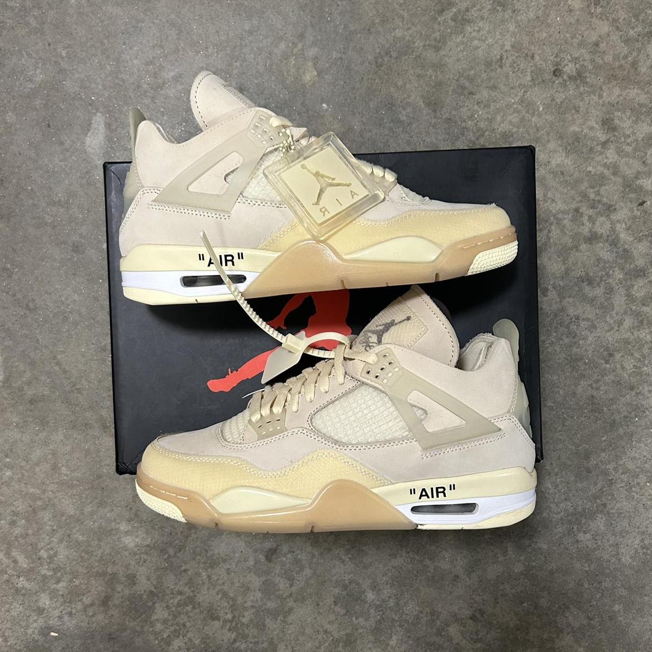 Jordan Off White 4s Men’s size 11 Women’s size... - Depop
