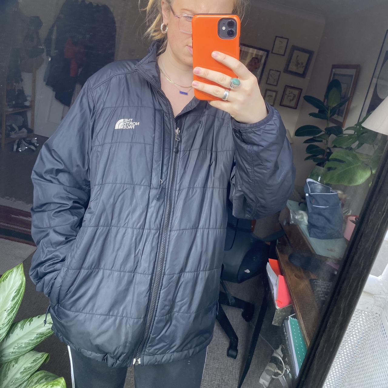 North Face light weight puffa/puffer jacket size L... - Depop