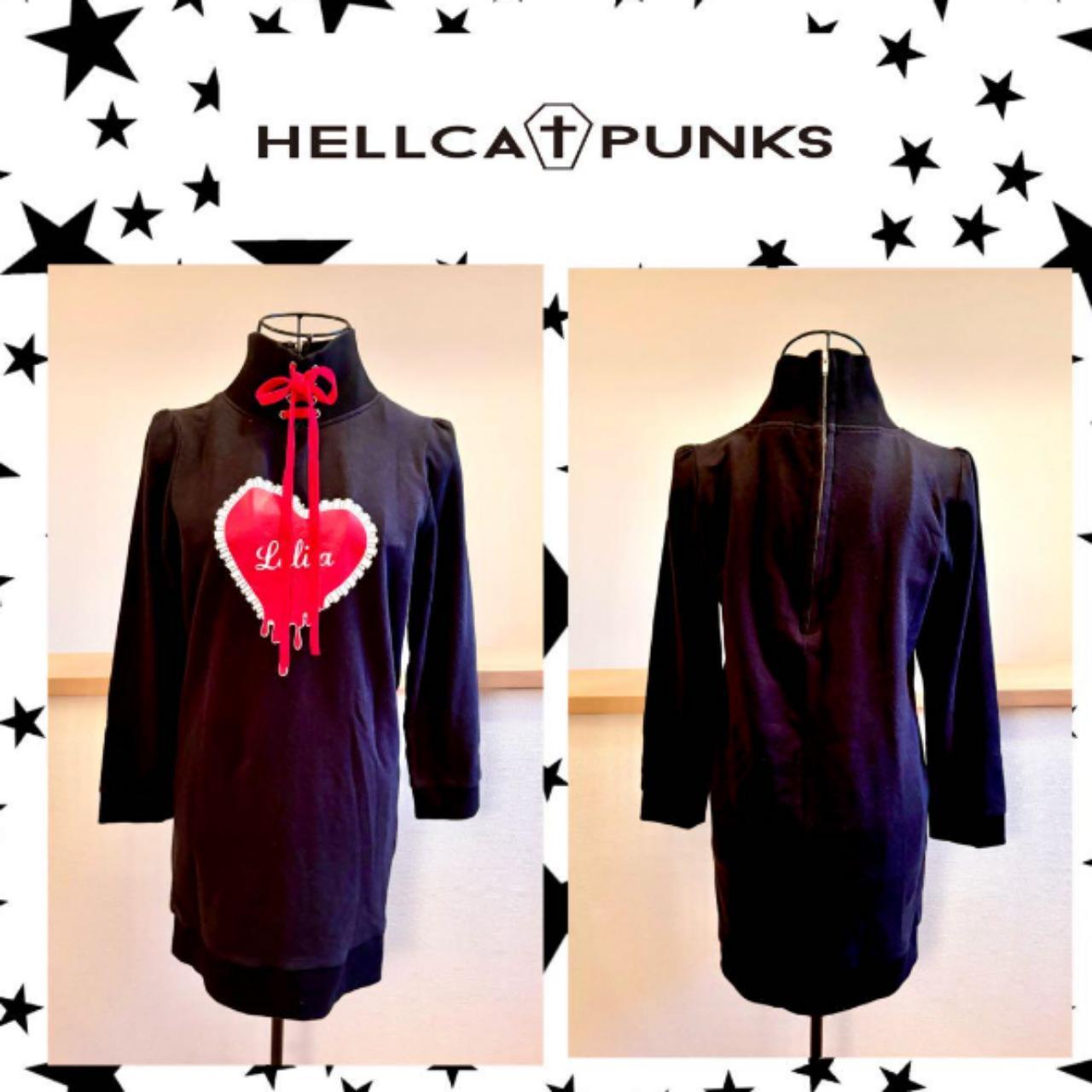 HellCat Punks Lolita Mini Dress #emo #punk #goth... - Depop